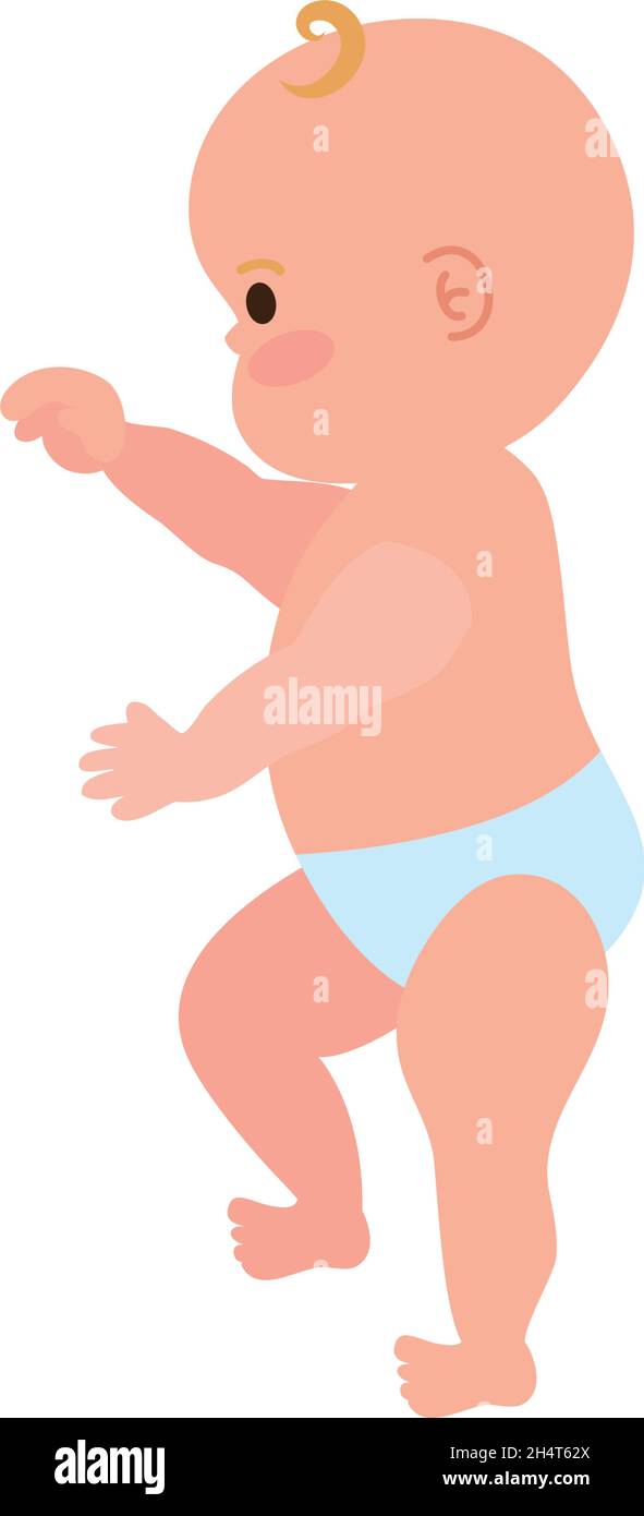 Baby Walking Cartoon