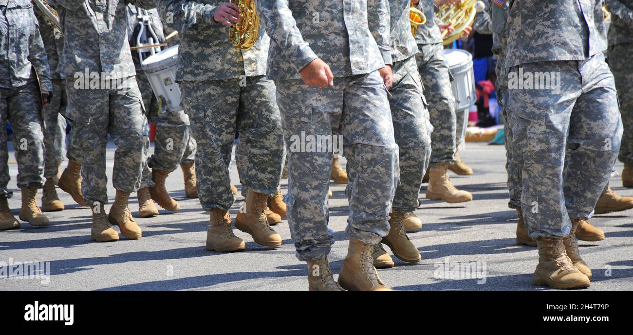 Us army all american marching band hi-res stock photography and images ...