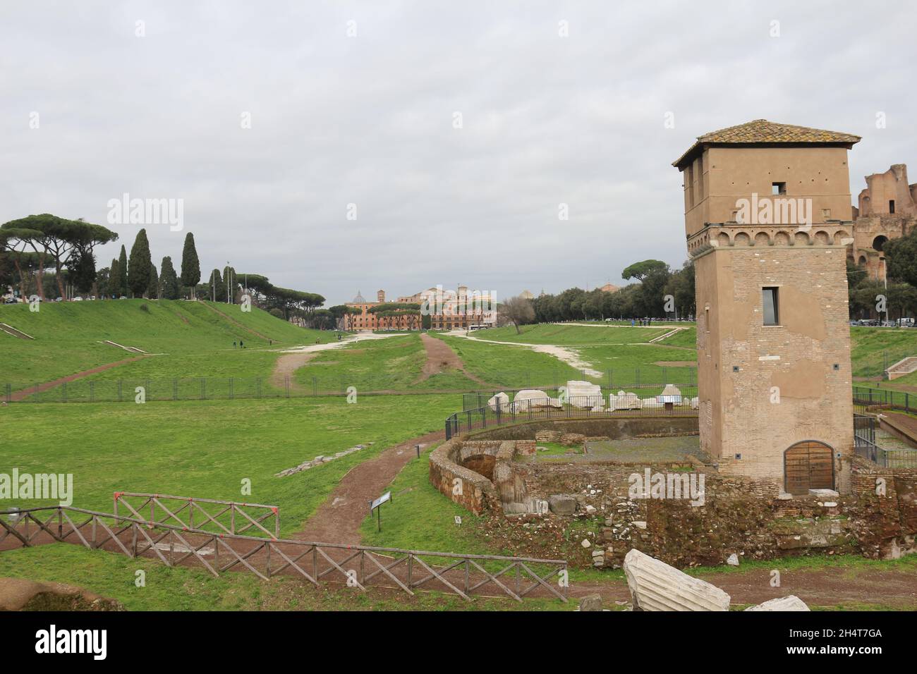 Circo Massimo Roma Stock Photo - Alamy