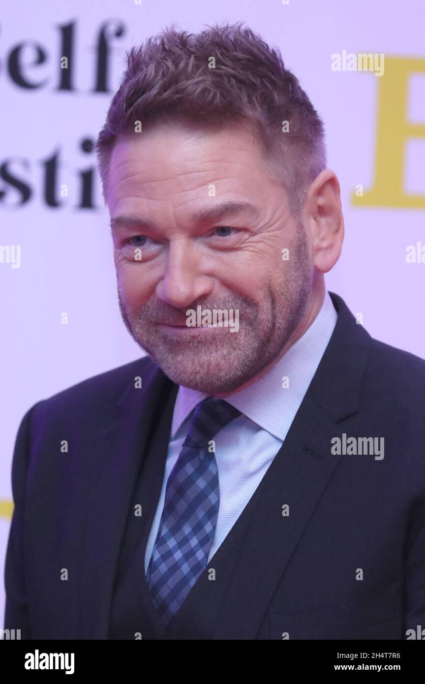 Kenneth Branagh attending the Irish premiere of film Belfast at the ...
