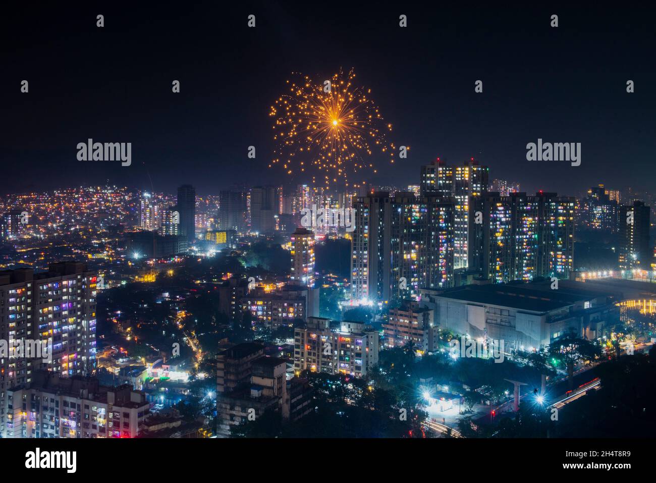 Mumbai fireworks hi-res stock photography and images - Alamy