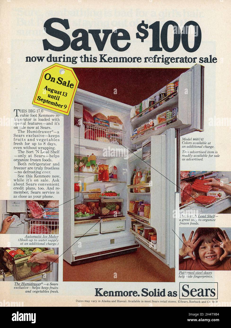 Vintage "People" Magazine advertisement, 21 August 1978 issue, USA ...