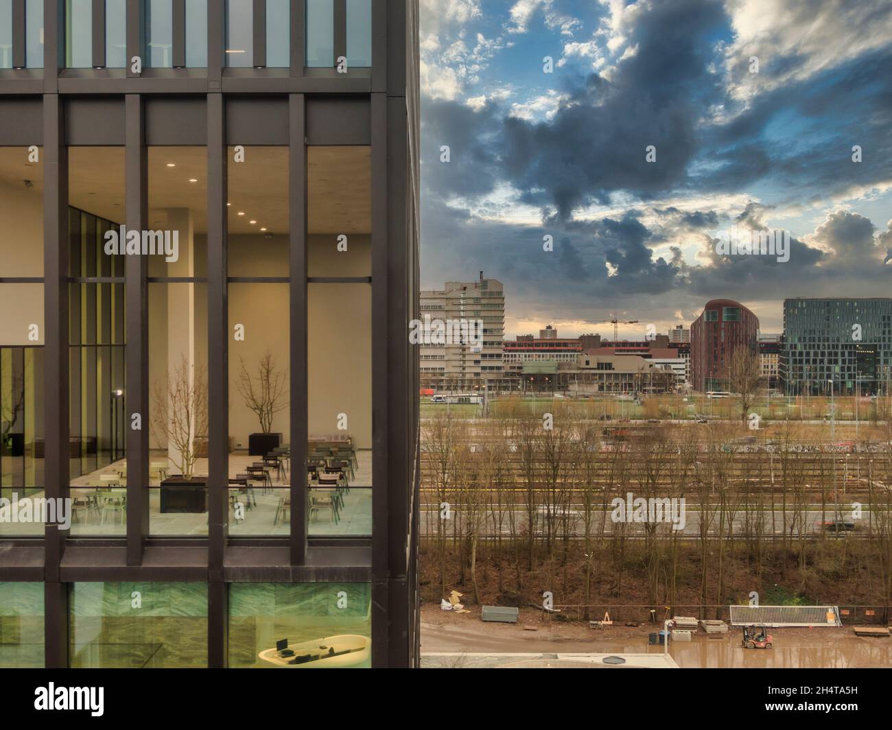 Exterior facade. Courthouse Amsterdam, Amsterdam, Netherlands ...