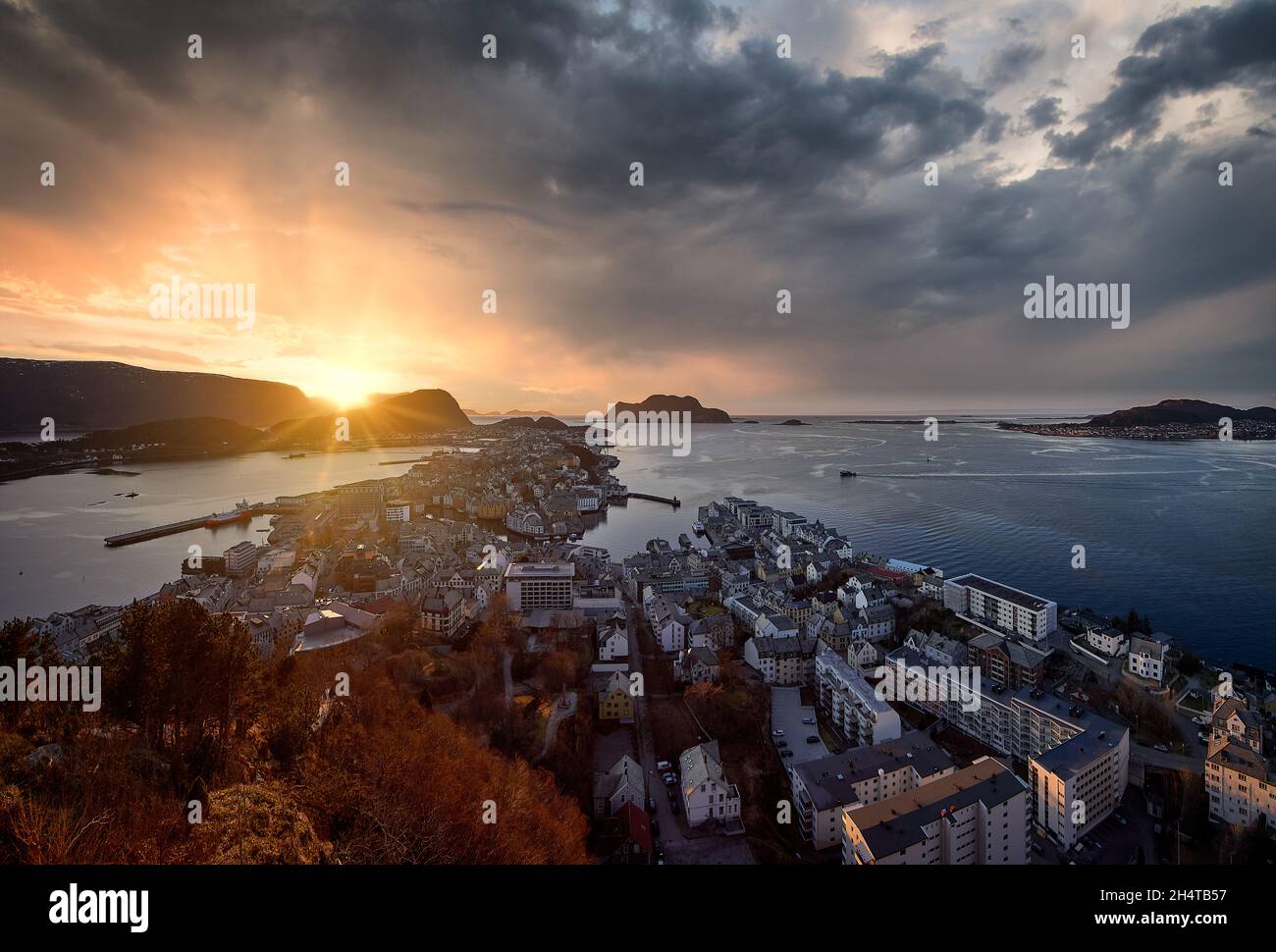 Aksla viewpoint hi-res stock photography and images - Alamy