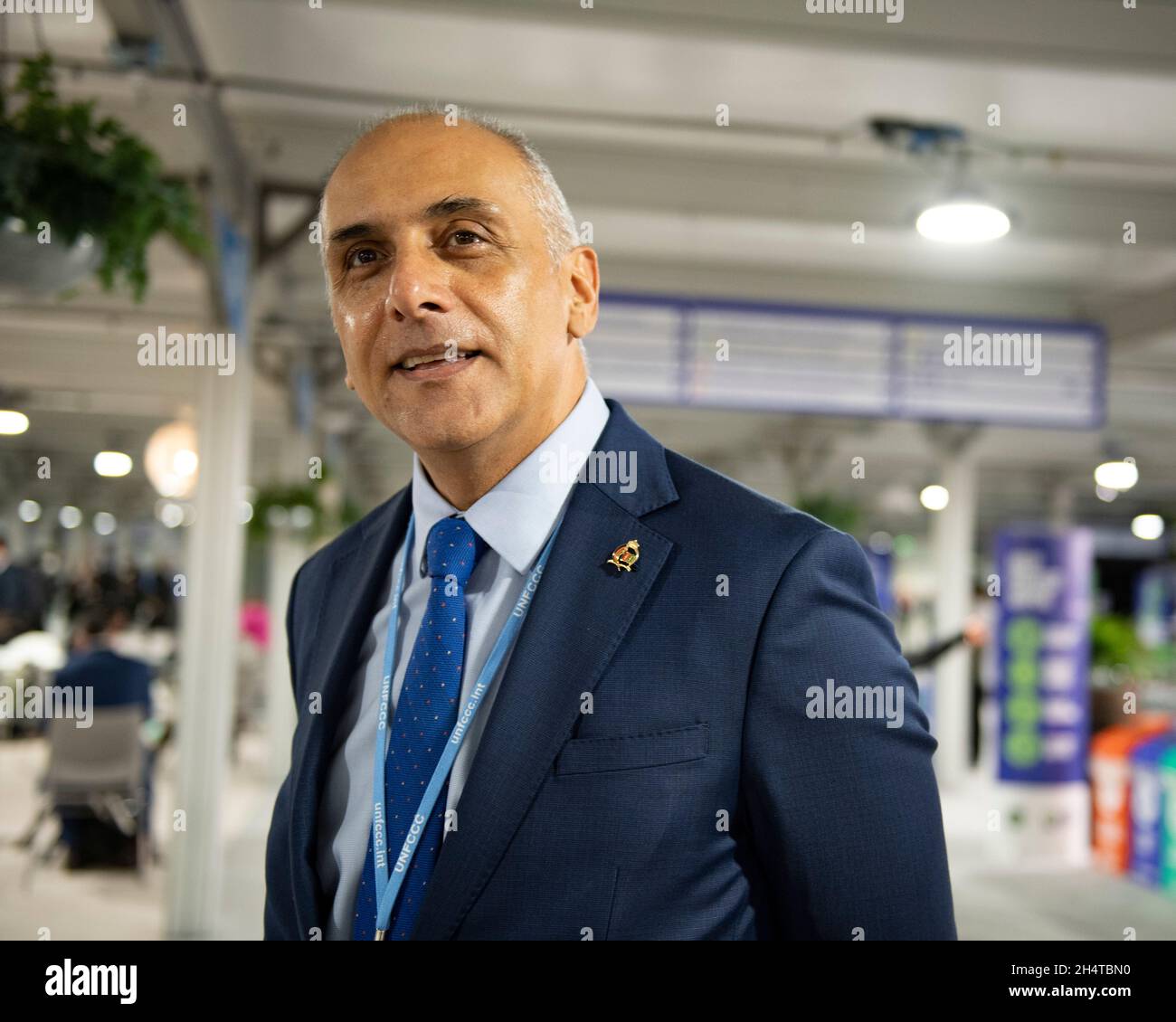 Glasgow, Scotland, UK. 4th Nov, 2021. PICTURED: Muawieh Radaideh ...