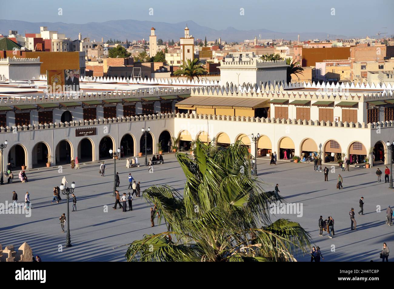 View over Oujda the capital of eastern Morocco Stock Photo - Alamy