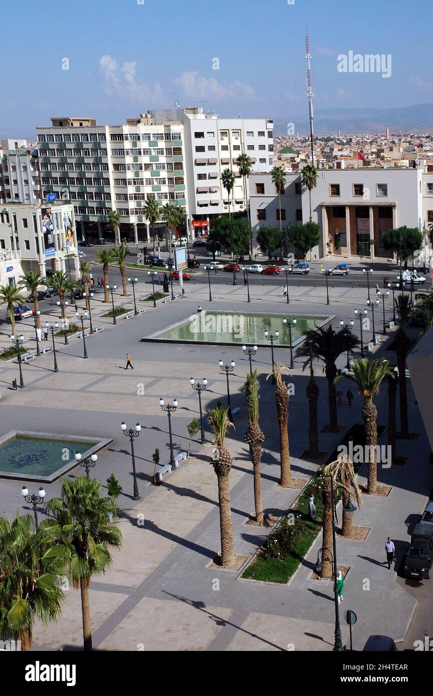 View over Oujda the capital of eastern Morocco Stock Photo - Alamy