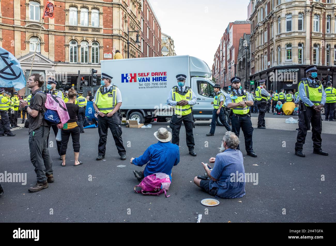 Climate change protest cambridge hi-res stock photography and images ...