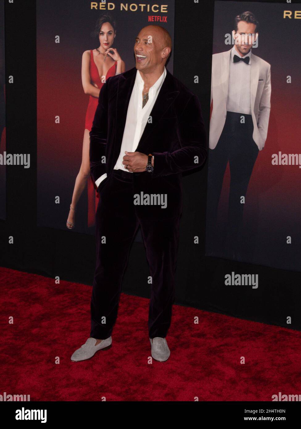 November 3, 2021, Los Angeles, California, USA: Dwayne Johnson attends ...