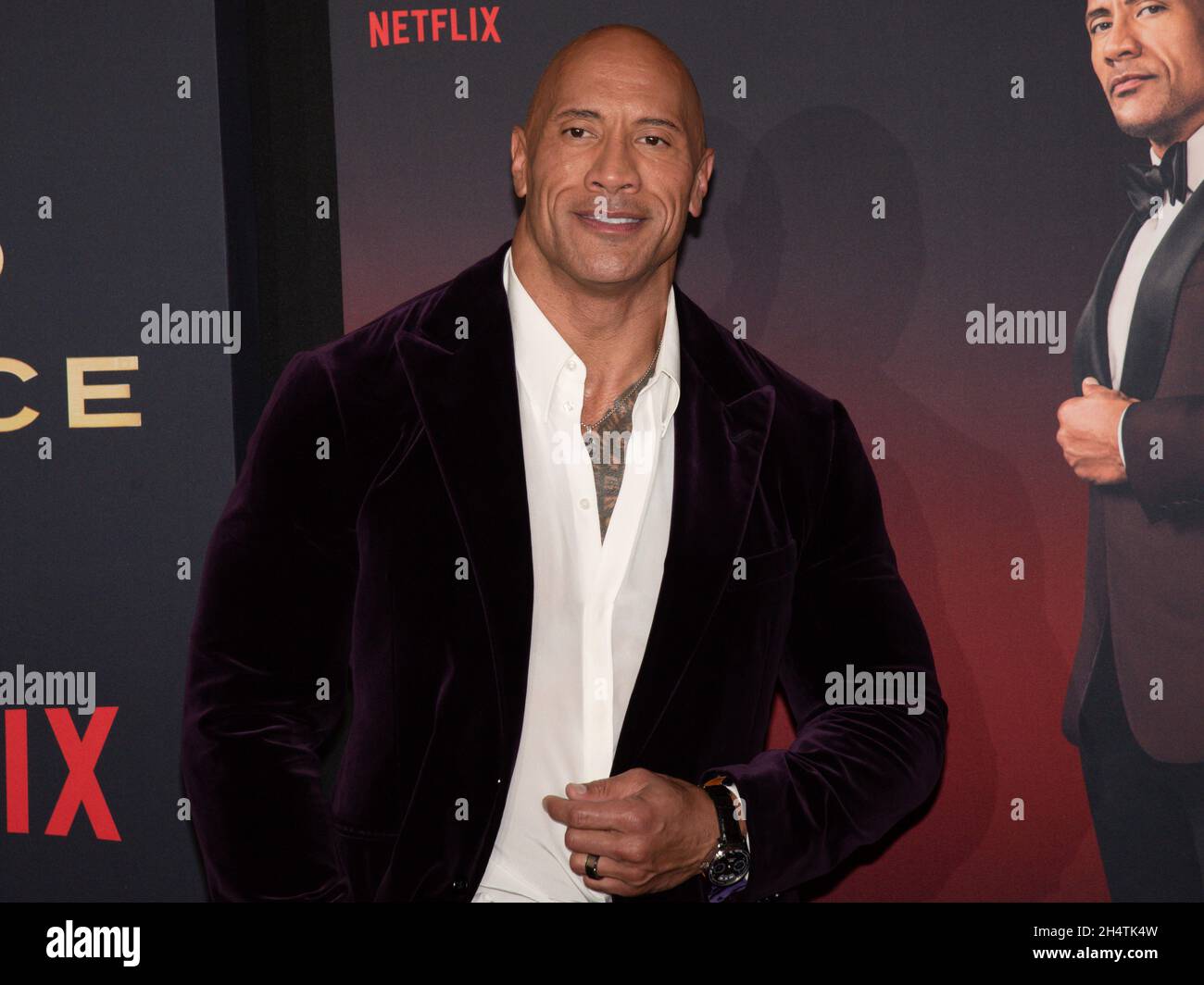 November 3, 2021, Los Angeles, California, USA: Dwayne Johnson attends ...
