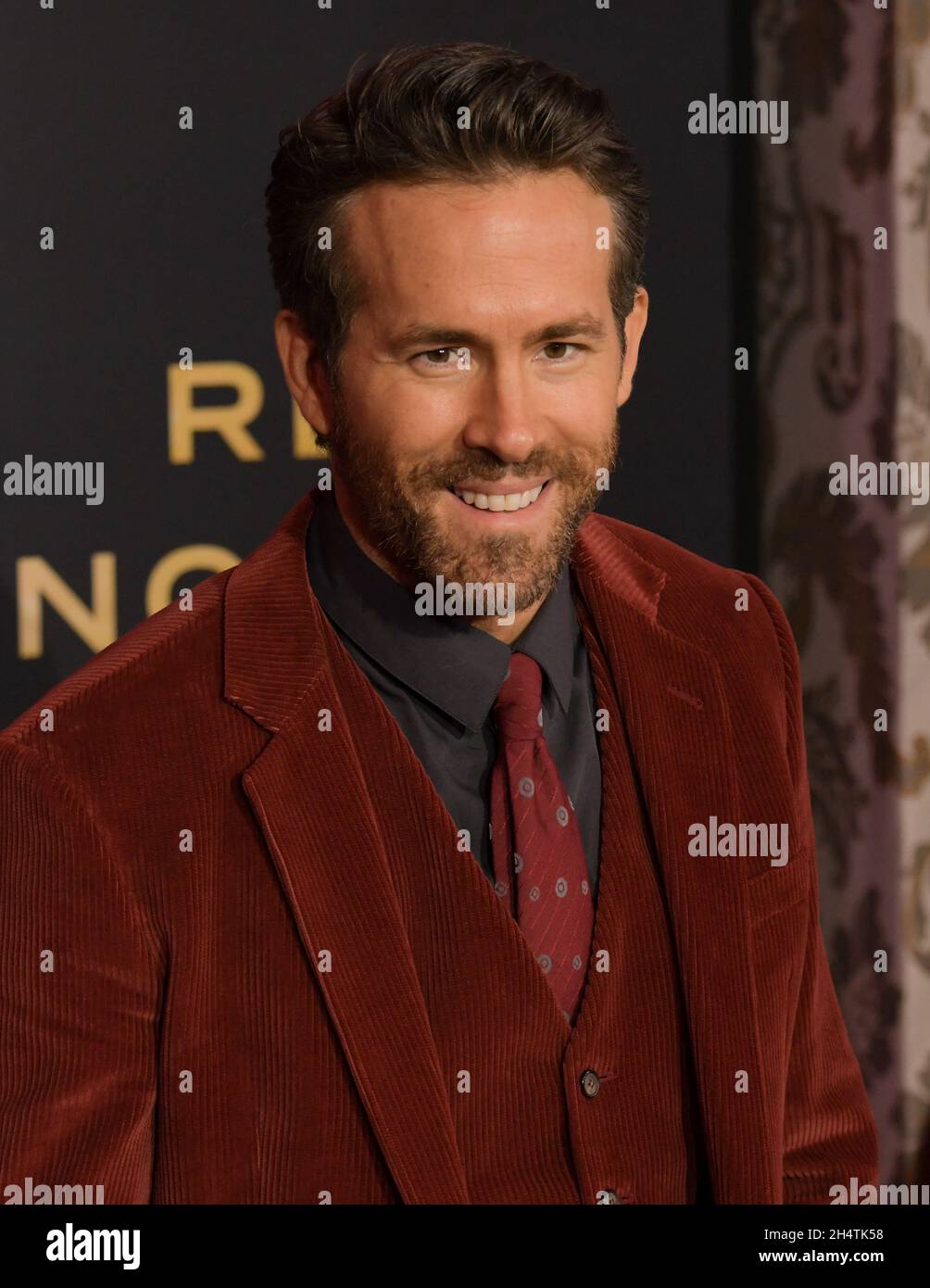 November 3, 2021, Los Angeles, California, USA: Ryan Reynolds. Netflix ...