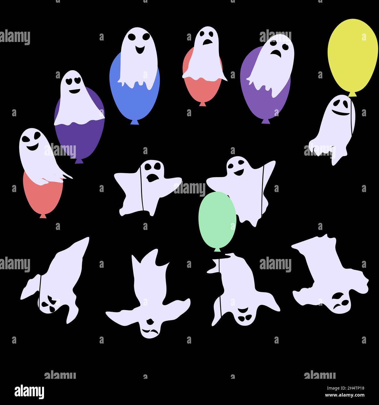 Funny ghost face hi-res stock photography and images - Alamy