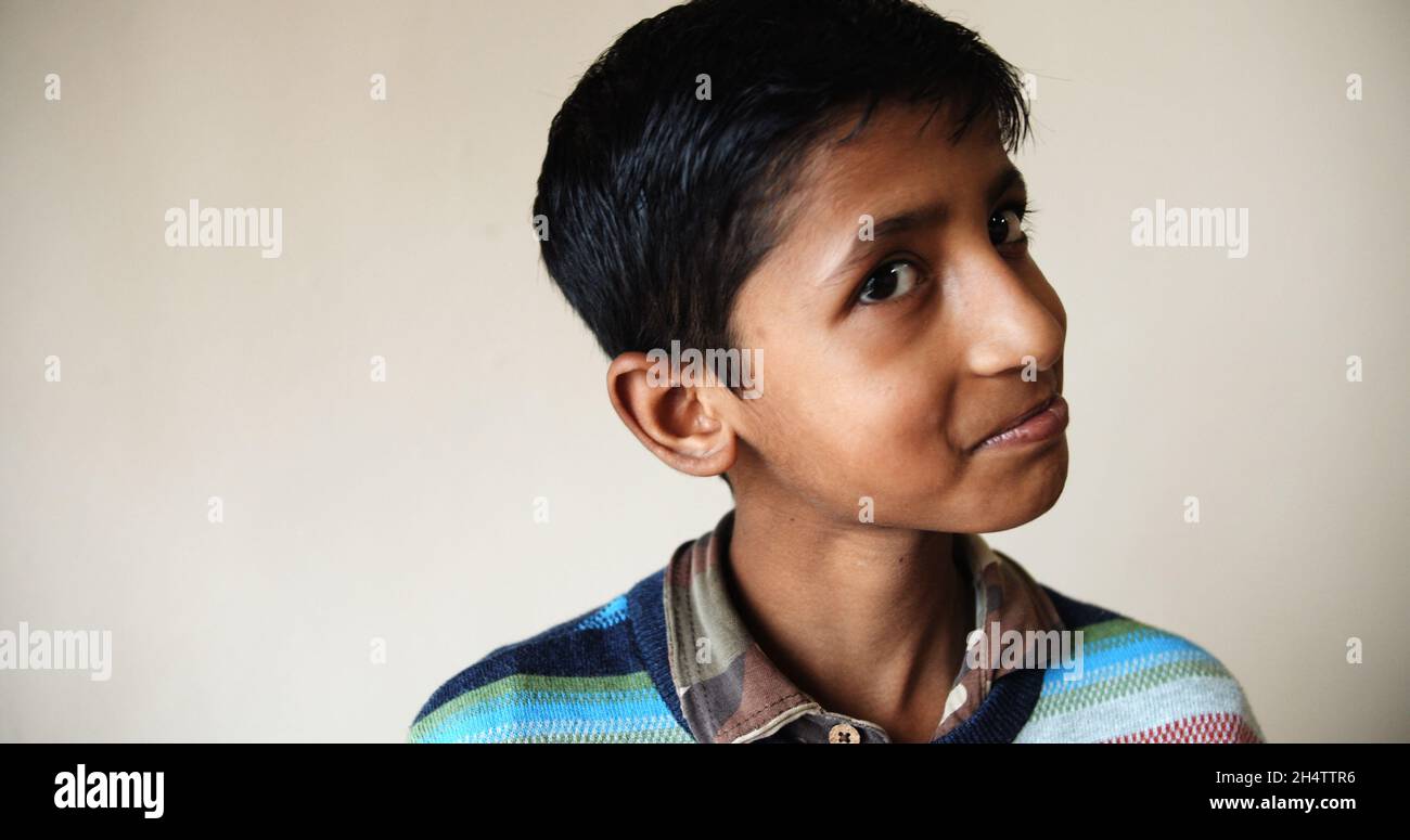 South Asian kid from India in Shimla, Himachal Pradesh Stock Photo - Alamy
