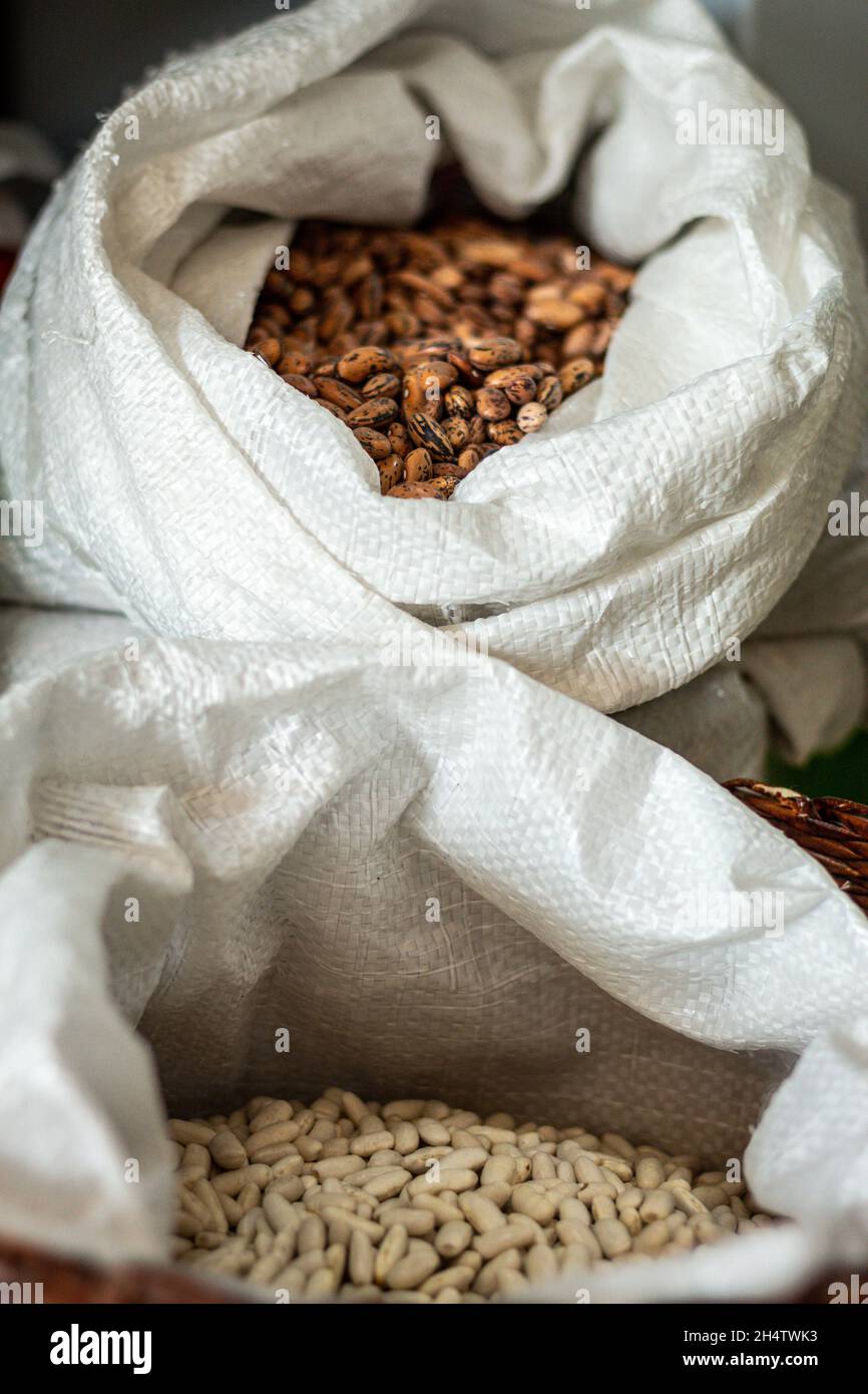 Light brown seeds hi-res stock photography and images - Alamy