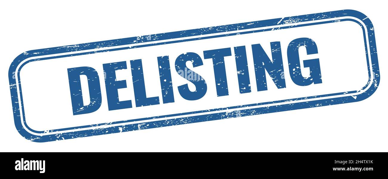 Delisting stamp hi-res stock photography and images - Alamy