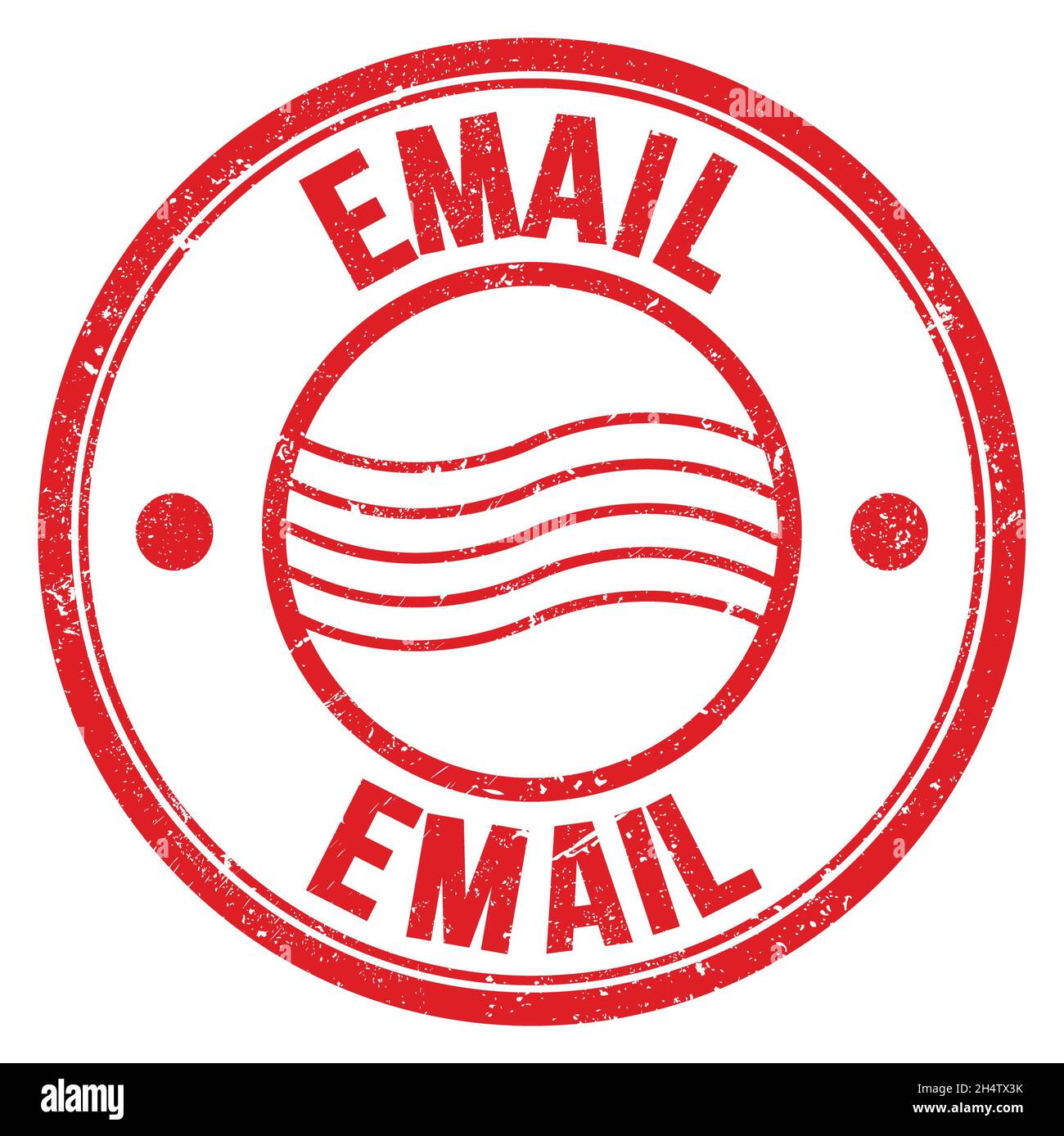 EMAIL word written on red round postal stamp sign Stock Photo - Alamy
