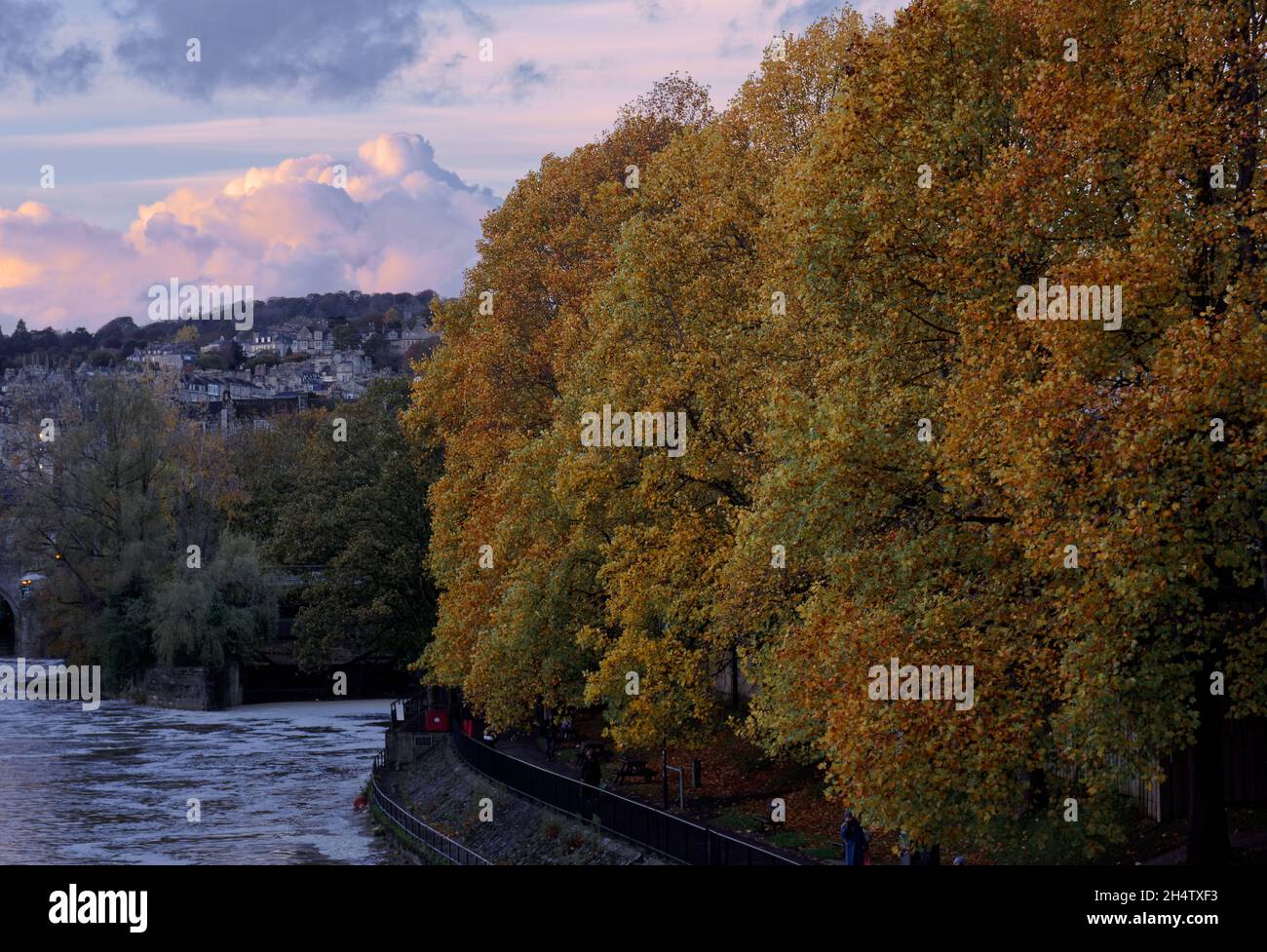 Autumn in Bath Stock Photo - Alamy
