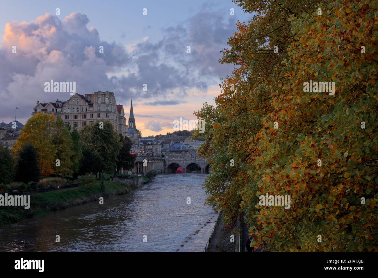 Autumn in Bath Stock Photo - Alamy