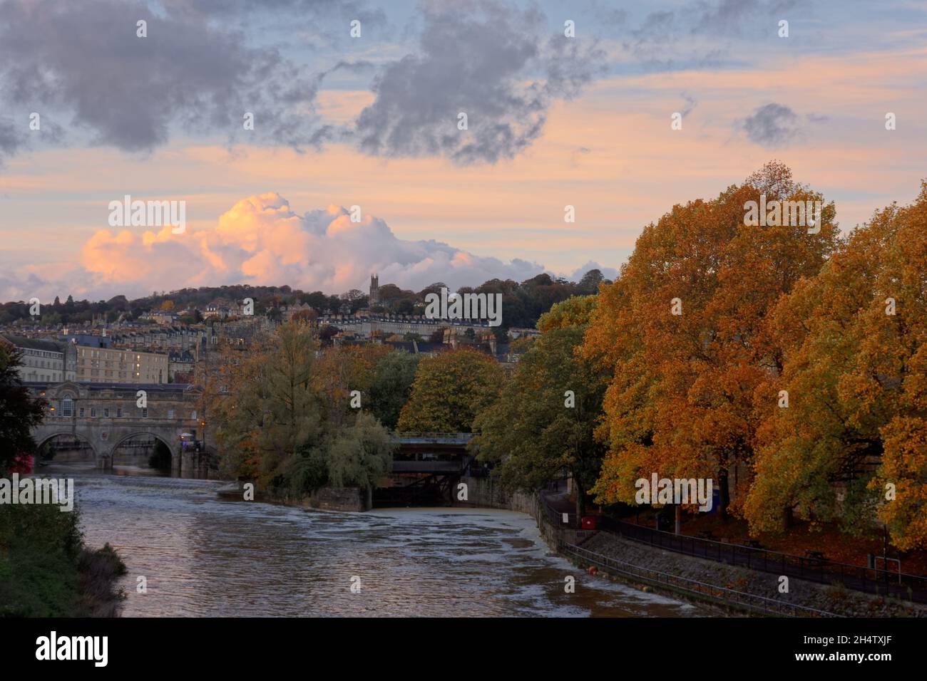 Autumn in Bath Stock Photo - Alamy