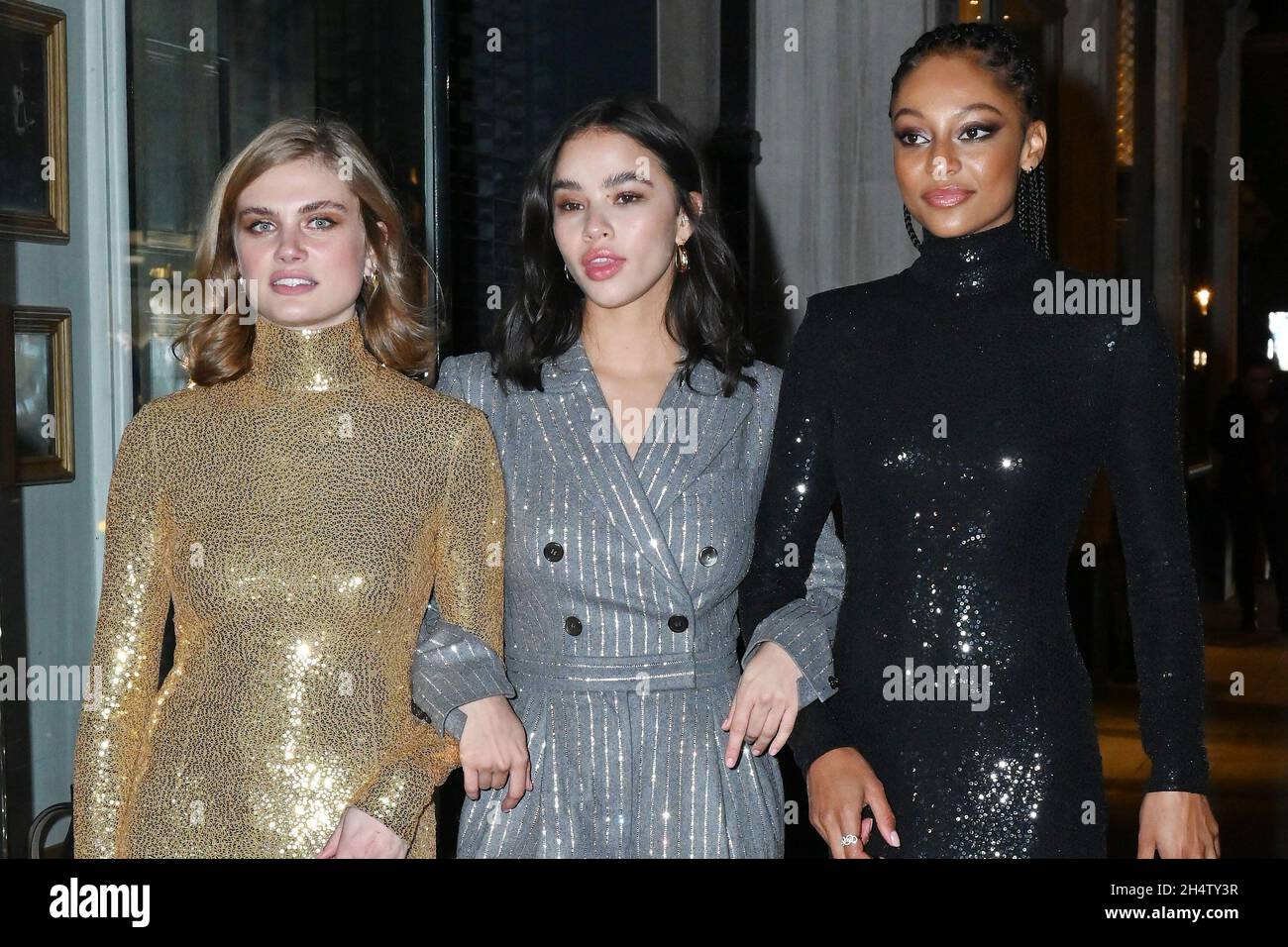 London, UK - 4 November 2021 Lady Georgina Hope, Edie Liberty Rose and ...
