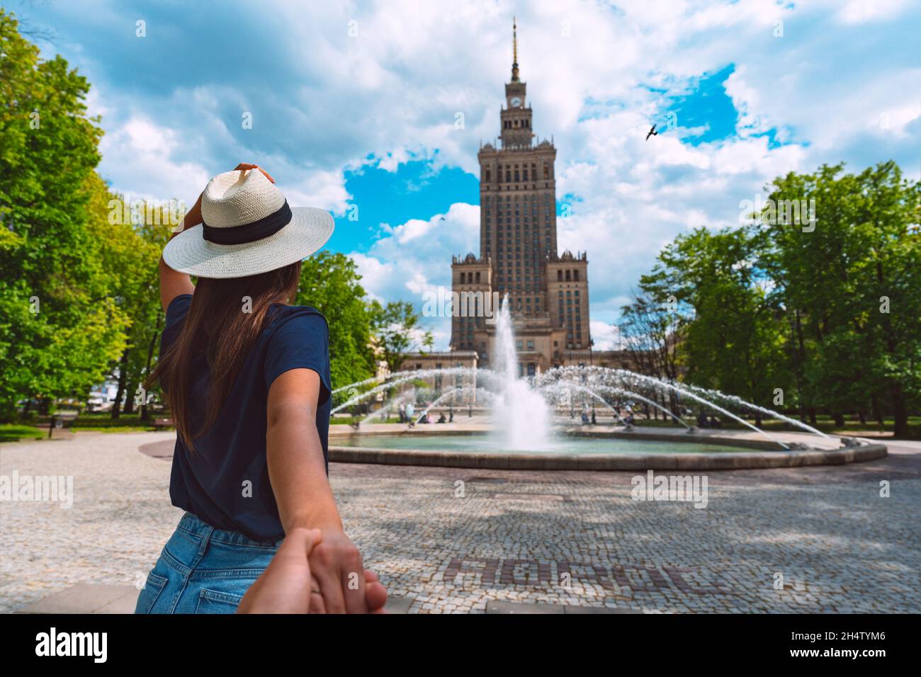 Woman follow woman hi-res stock photography and images - Alamy