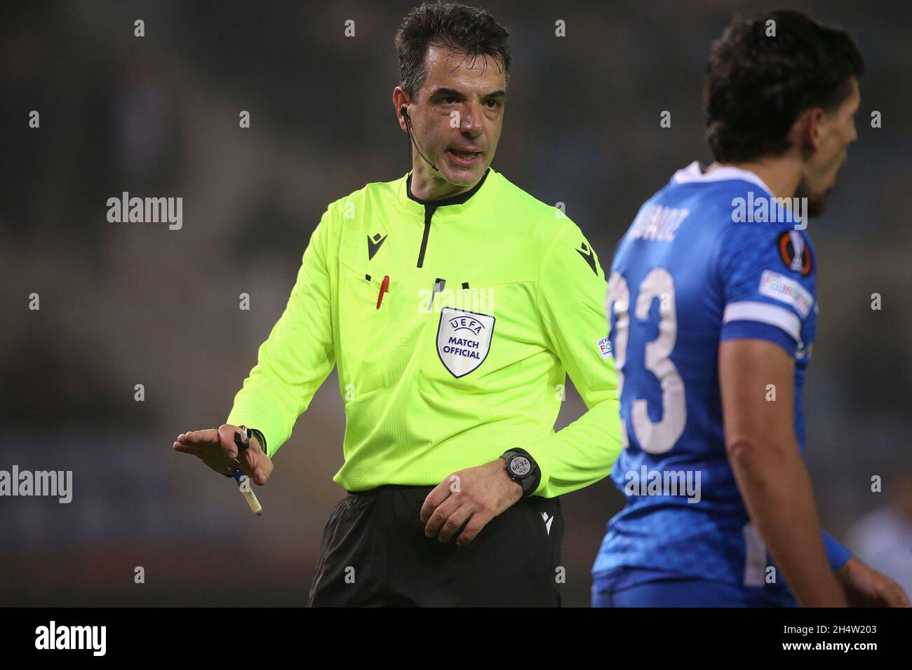 Match referee aleksandar stavrev hi-res stock photography and images ...