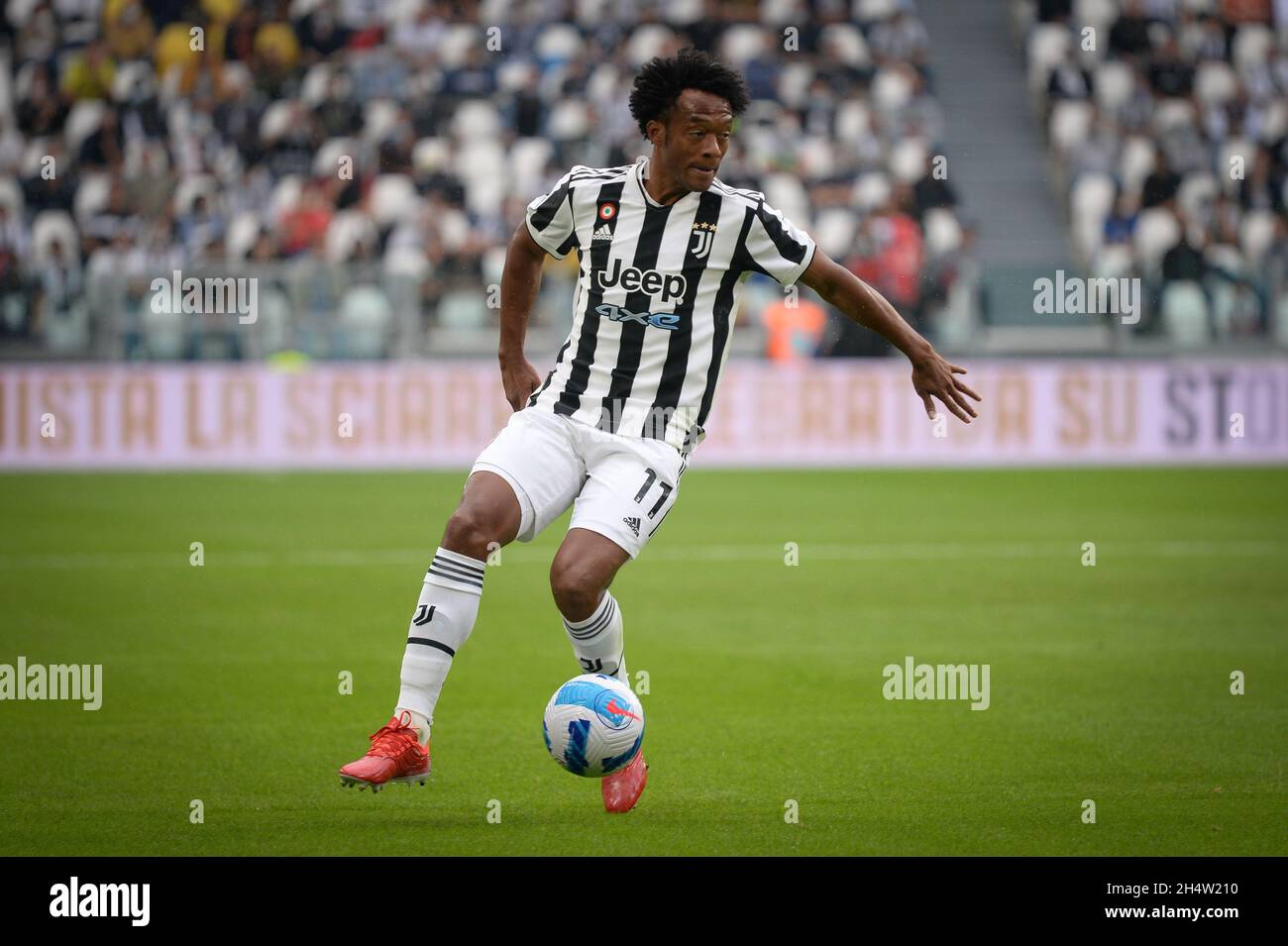 Juan Cuadrado of Juventus FC during the Serie A match between Juventus ...