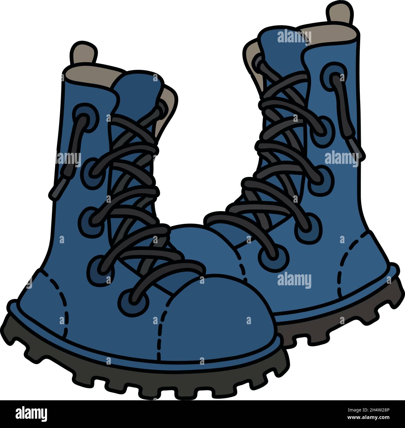 Punk shoe Stock Vector Images - Alamy