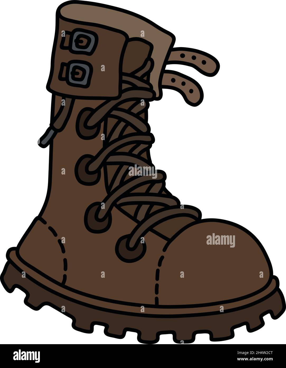 Punk shoe Stock Vector Images - Alamy
