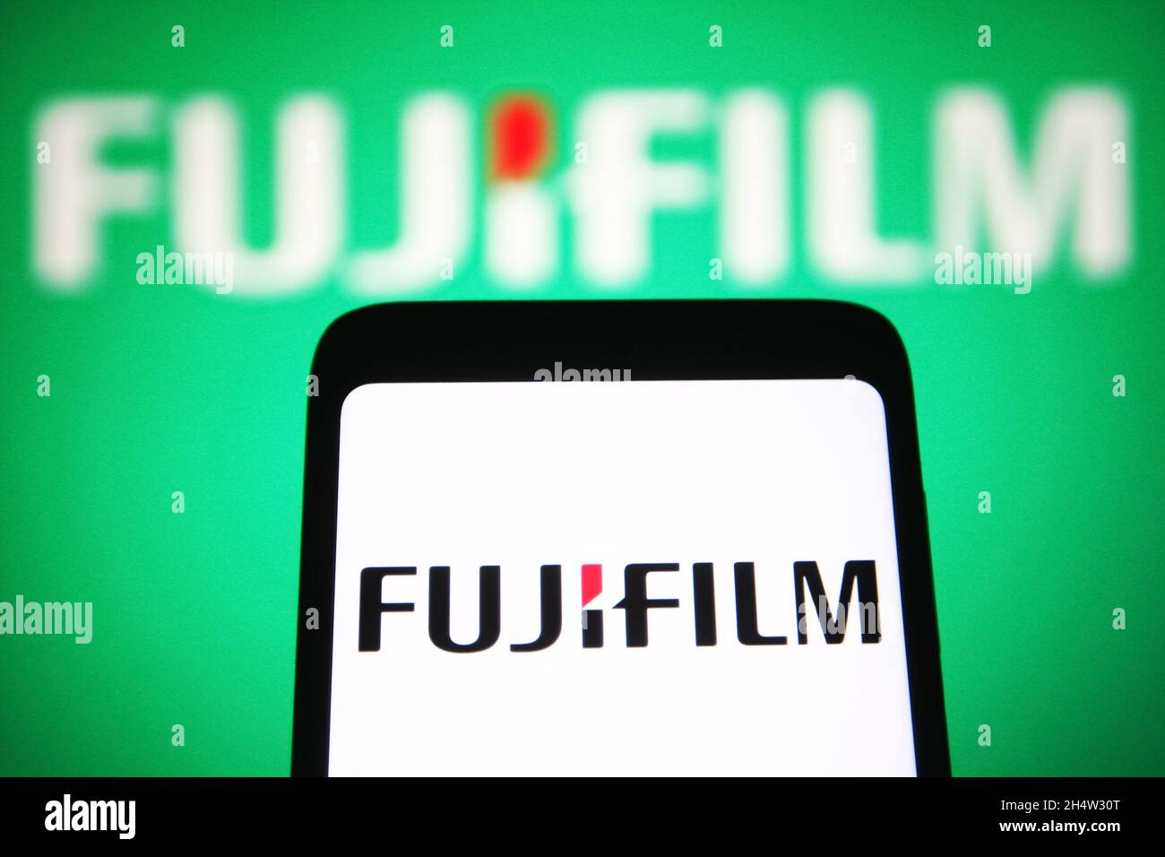 Fujifilm logo hi-res stock photography and images - Alamy
