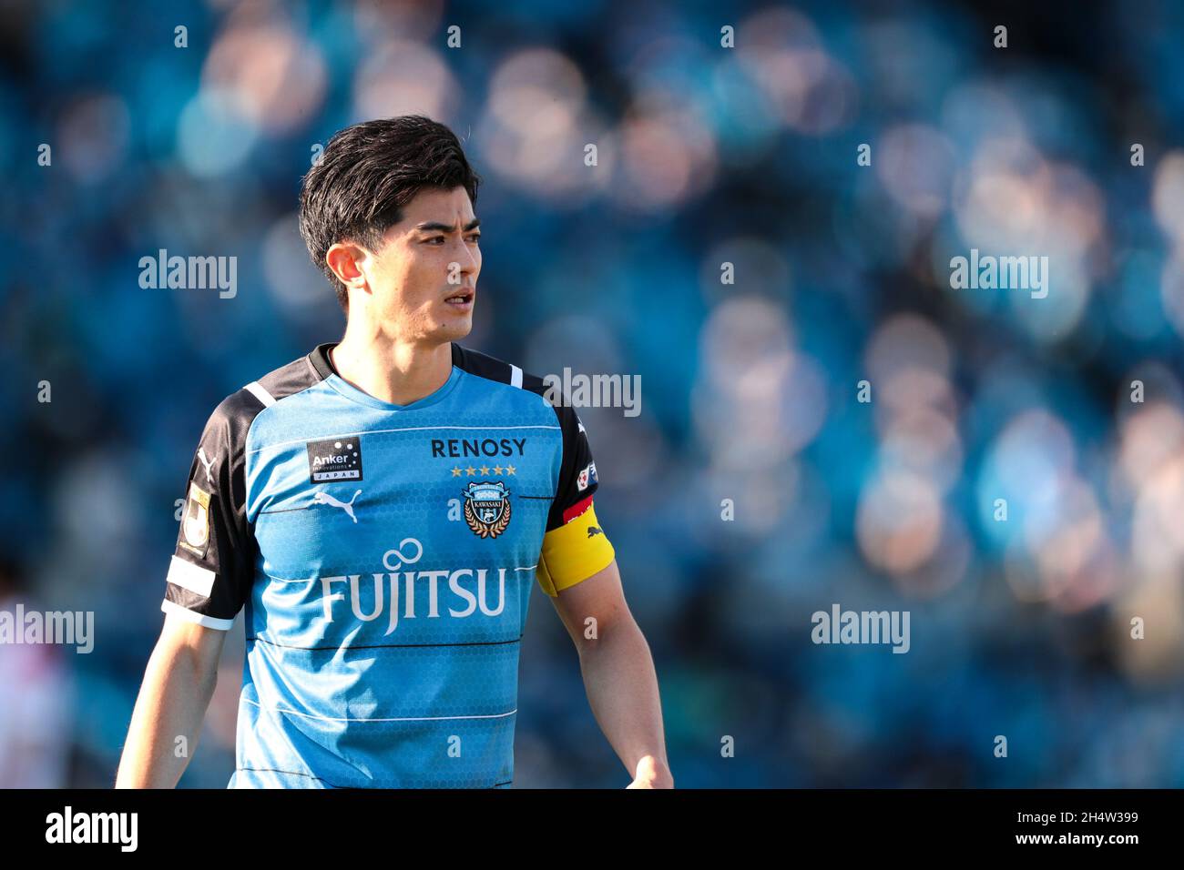 Kanagawa, Japan. 3rd Nov, 2021. Shogo Taniguchi (Frontale) Football ...