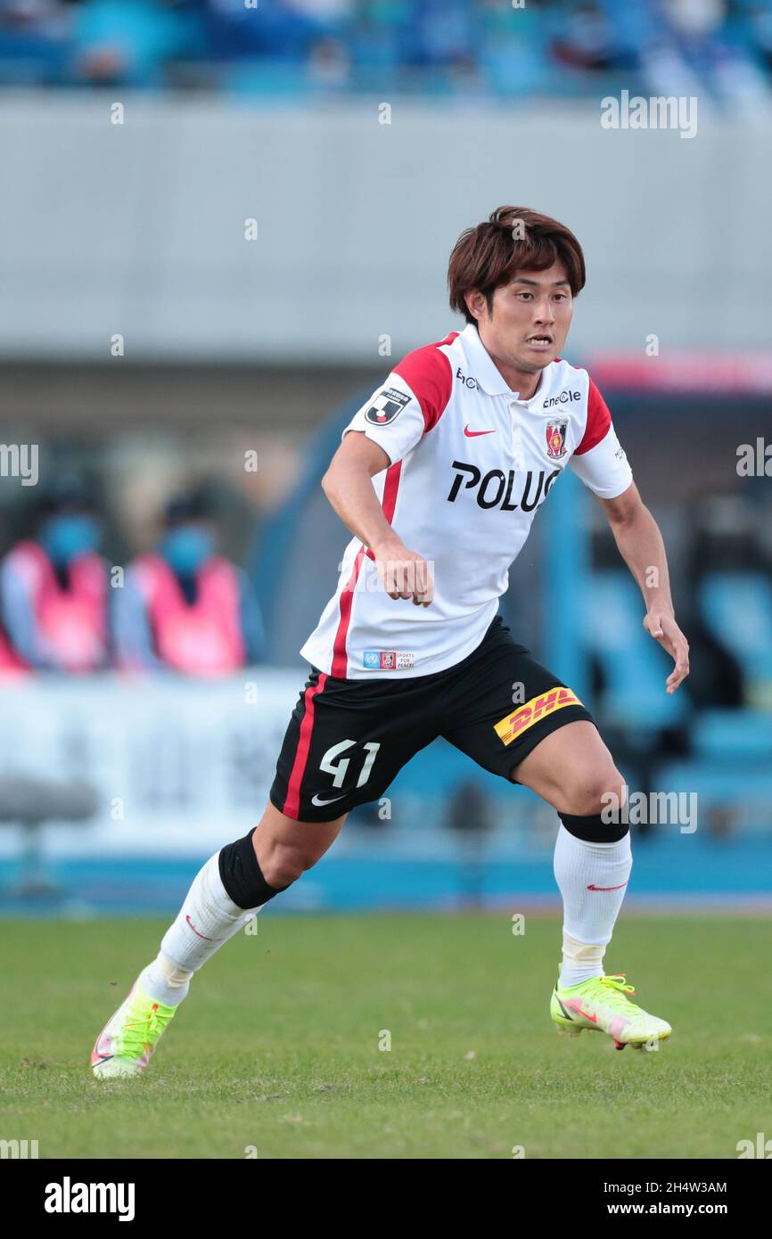 Kanagawa, Japan. 3rd Nov, 2021. Takahiro Sekine (Reds) Football/Soccer : 2021 J1 League match ...