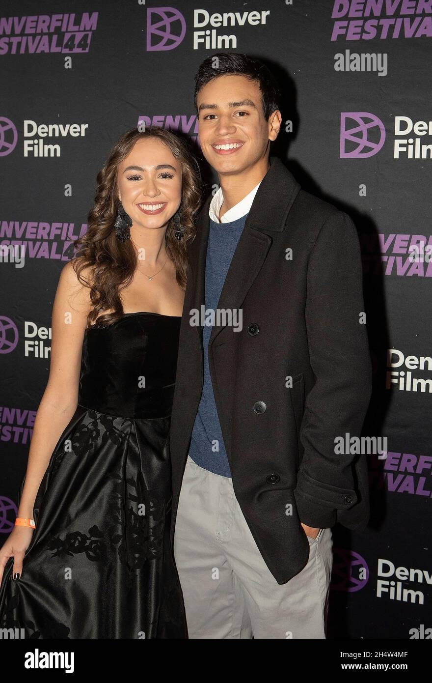 November 3, 2021, Denver, Colorado, U.S: Director ASHLYNN HIDEMAN, left ...