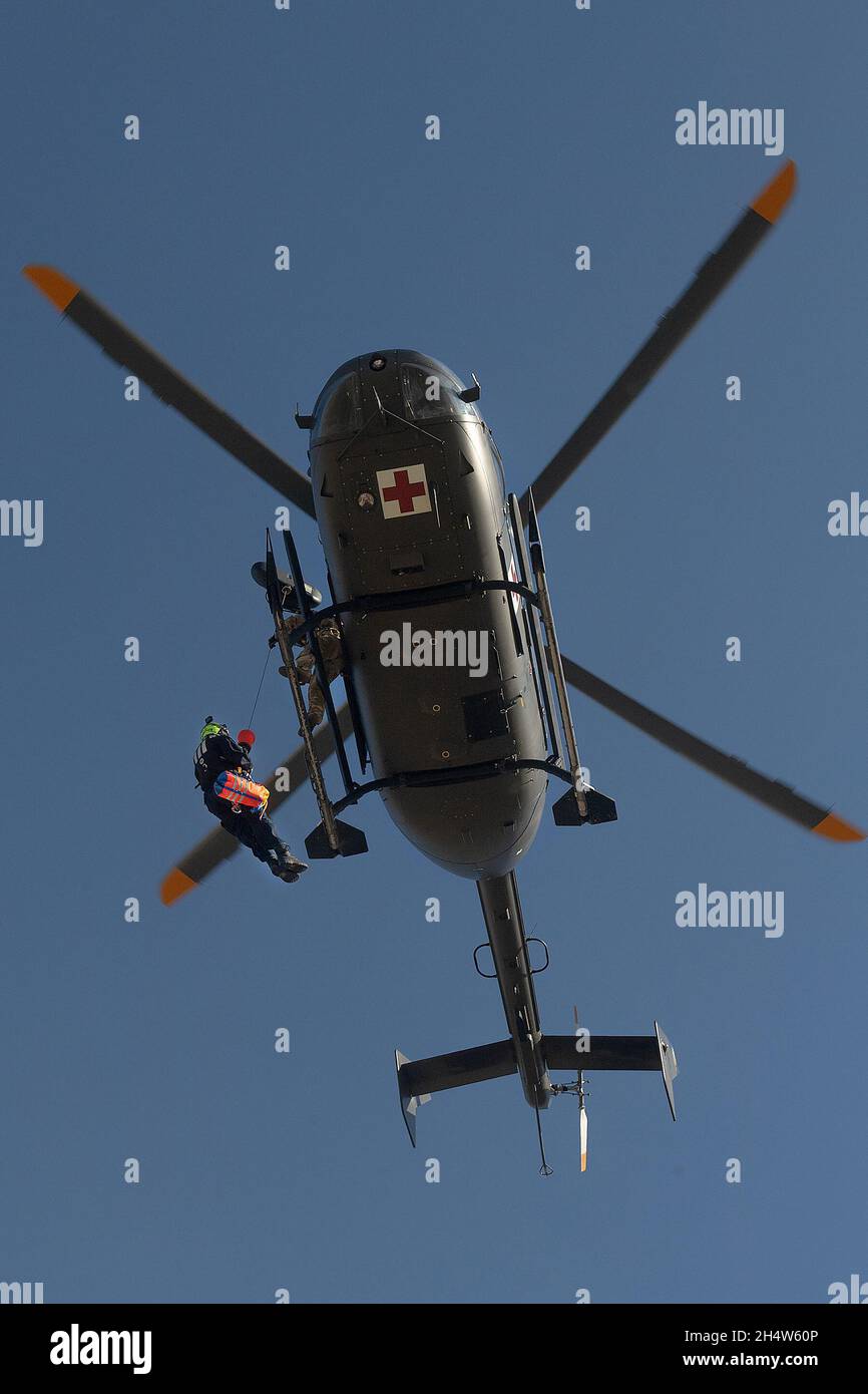 Idaho Army National Guard helicopters and air crews teamed up with City ...