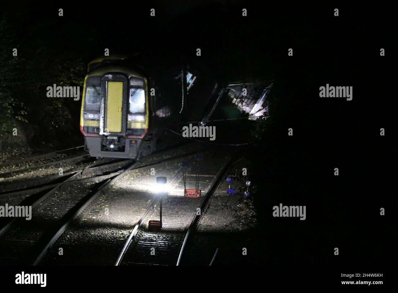 Salisbury train crash, A major incident has been declared after two ...