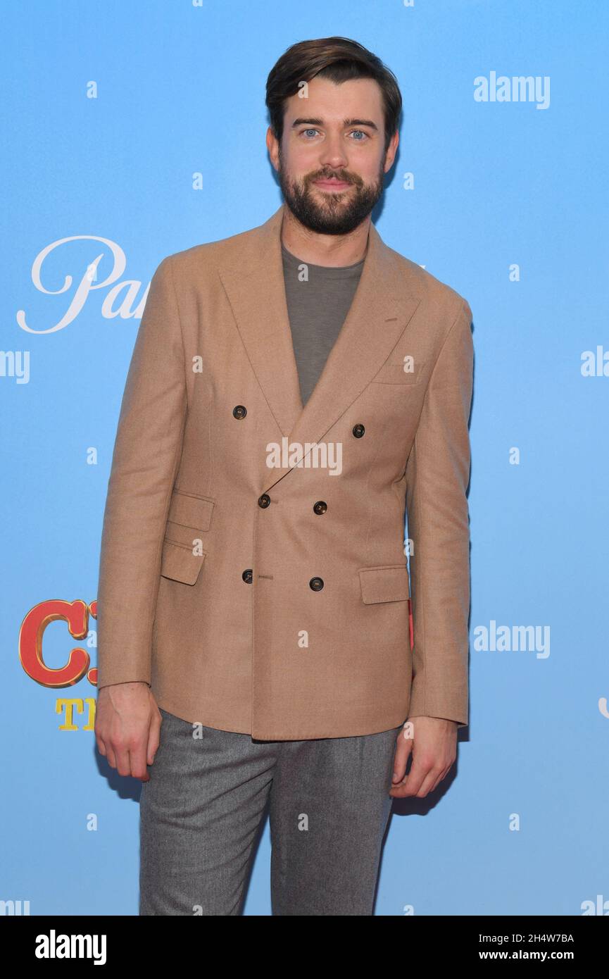 New York, USA. 04th Nov, 2021. Jack Whitehall attends a special ...