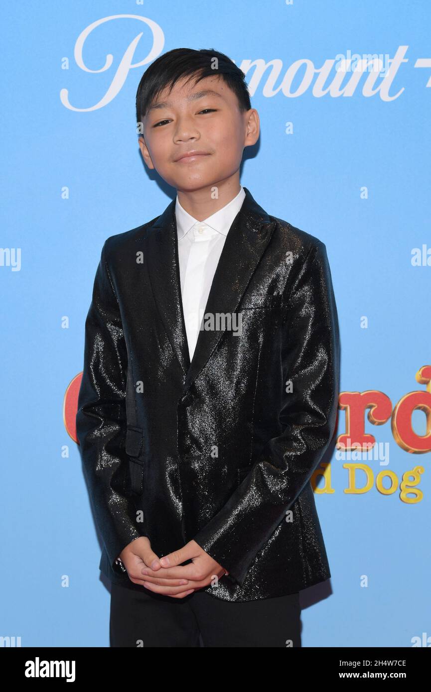 New York, USA. 04th Nov, 2021. Izaac Wang attends a special screening ...