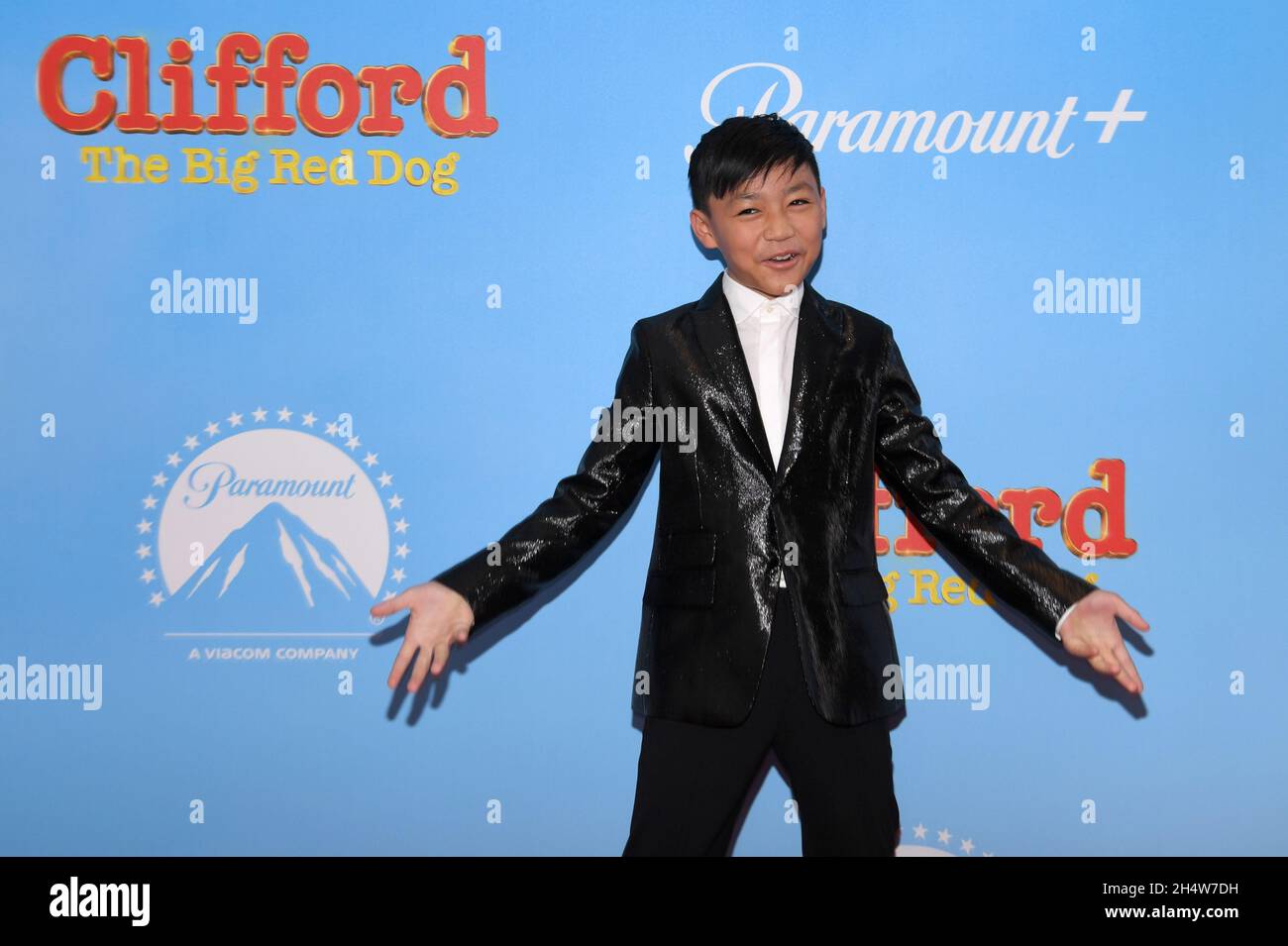 New York, USA. 04th Nov, 2021. Izaac Wang attends a special screening ...
