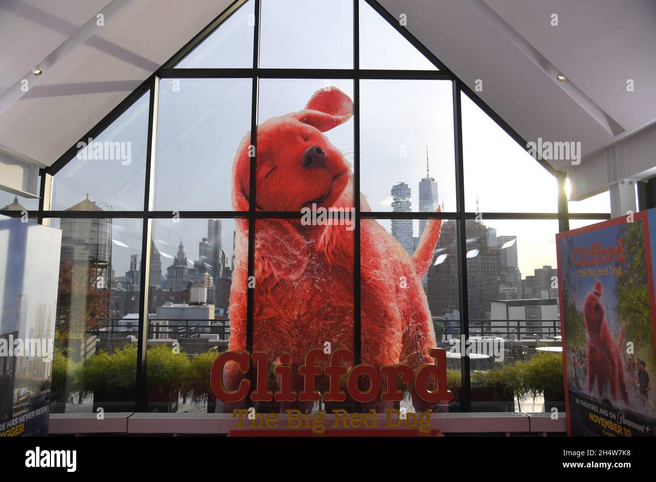 New York, USA. 04th Nov, 2021. Atmosphere at a screening of "Clifford ...