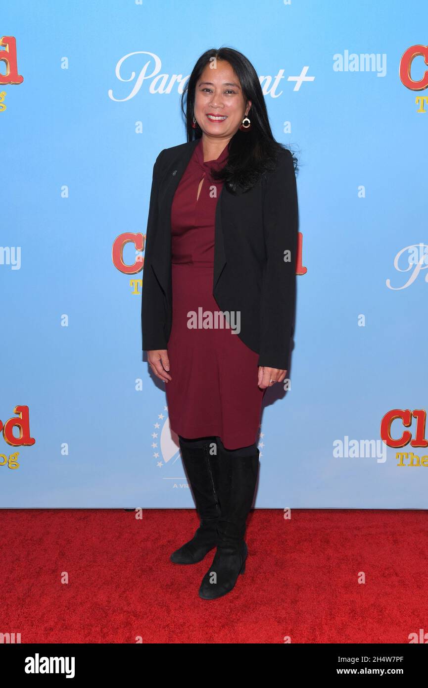 New York, USA. 04th Nov, 2021. Anne del Castillo attends a screening of ...