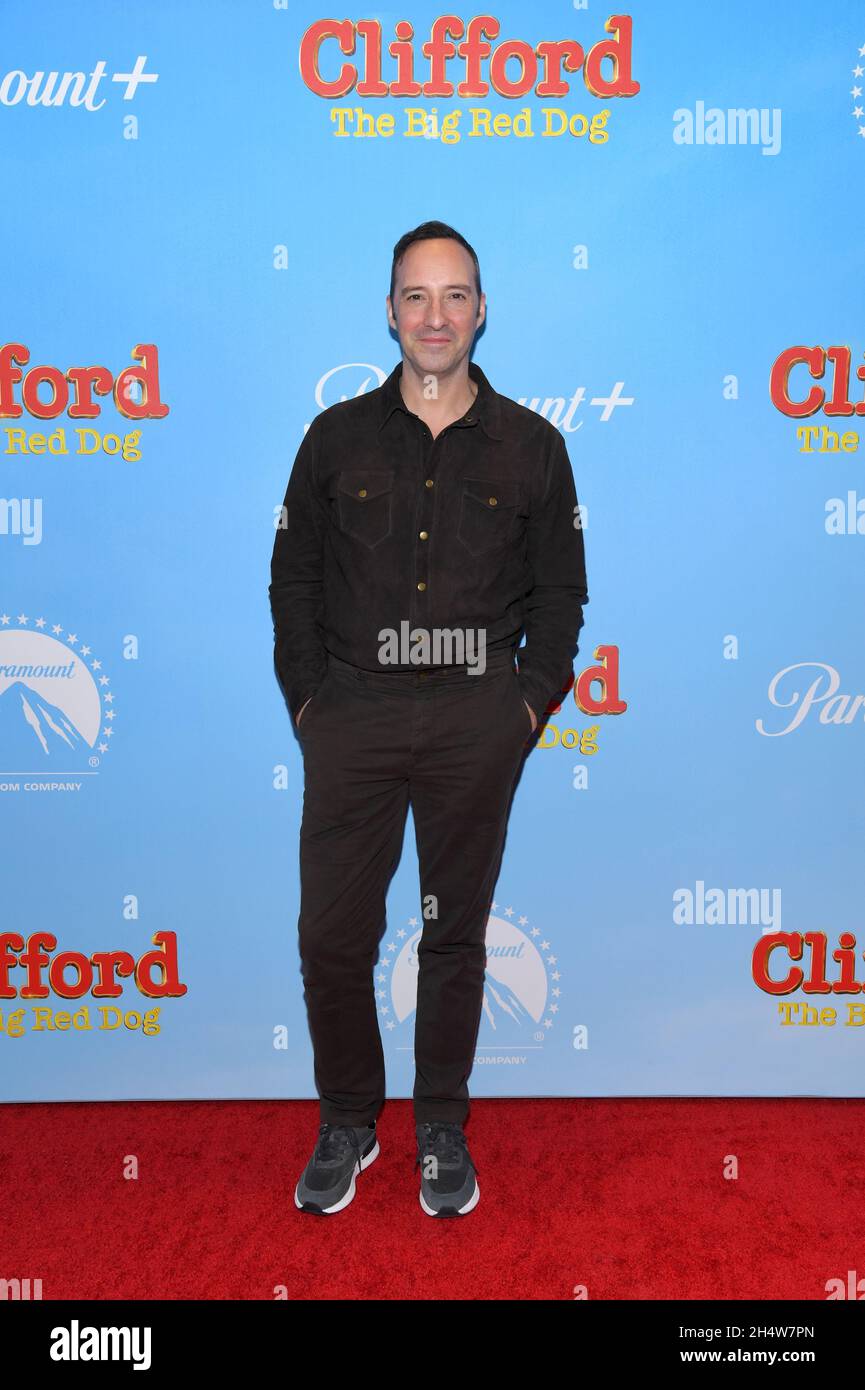 New York, USA. 04th Nov, 2021. Tony Hale attends a screening of ...