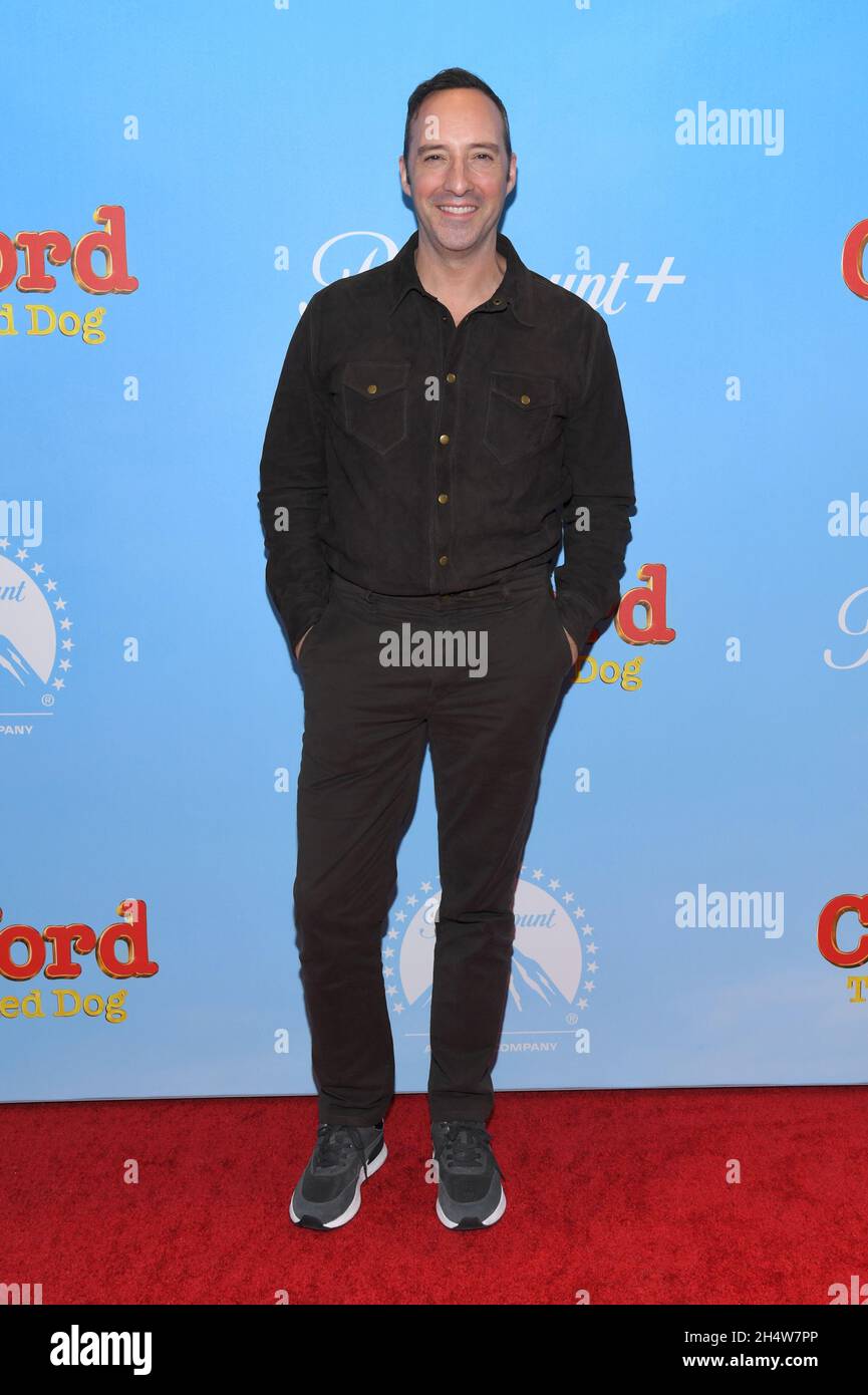 New York, USA. 04th Nov, 2021. Tony Hale attends a screening of ...