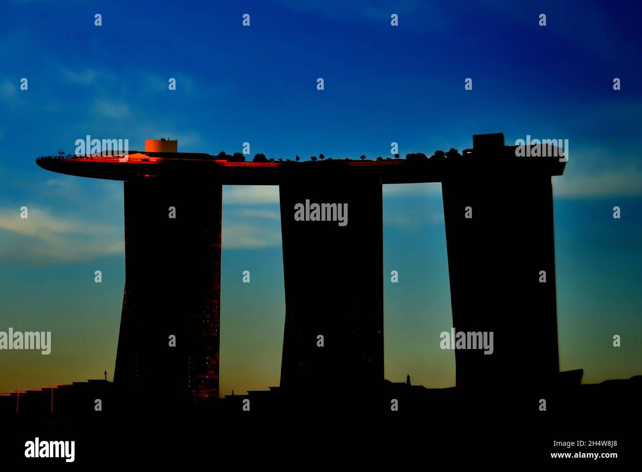 The Iconic Building, MBS Stock Photo - Alamy