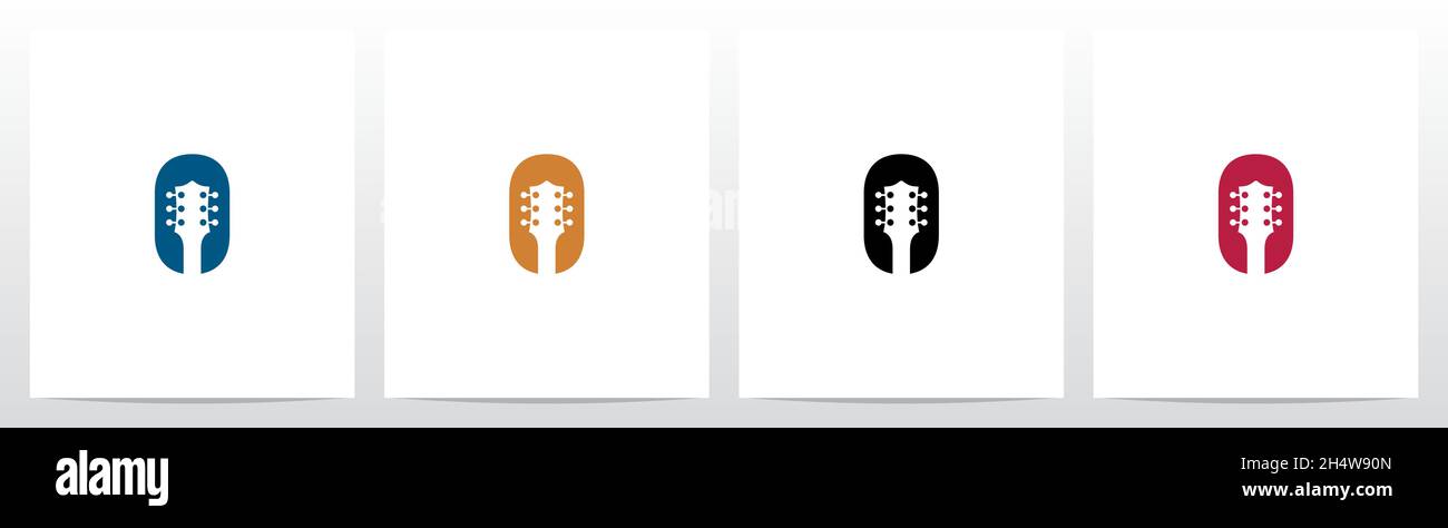 Classical guitar head Stock Vector Images - Alamy