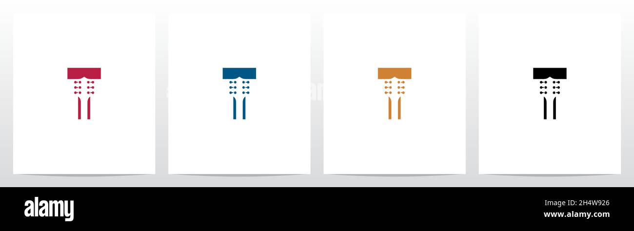 Classical guitar head Stock Vector Images - Alamy