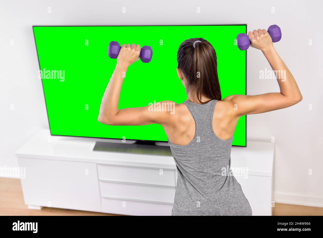 Tv girl show hi-res stock photography and images - Alamy