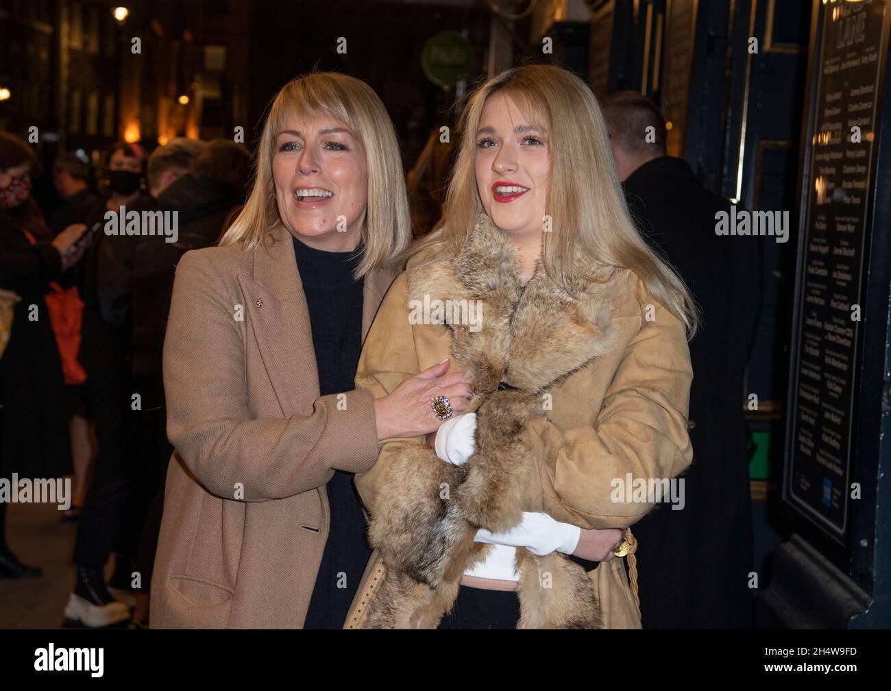 Fay Ripley and Daughter attend the West End premiere of National ...