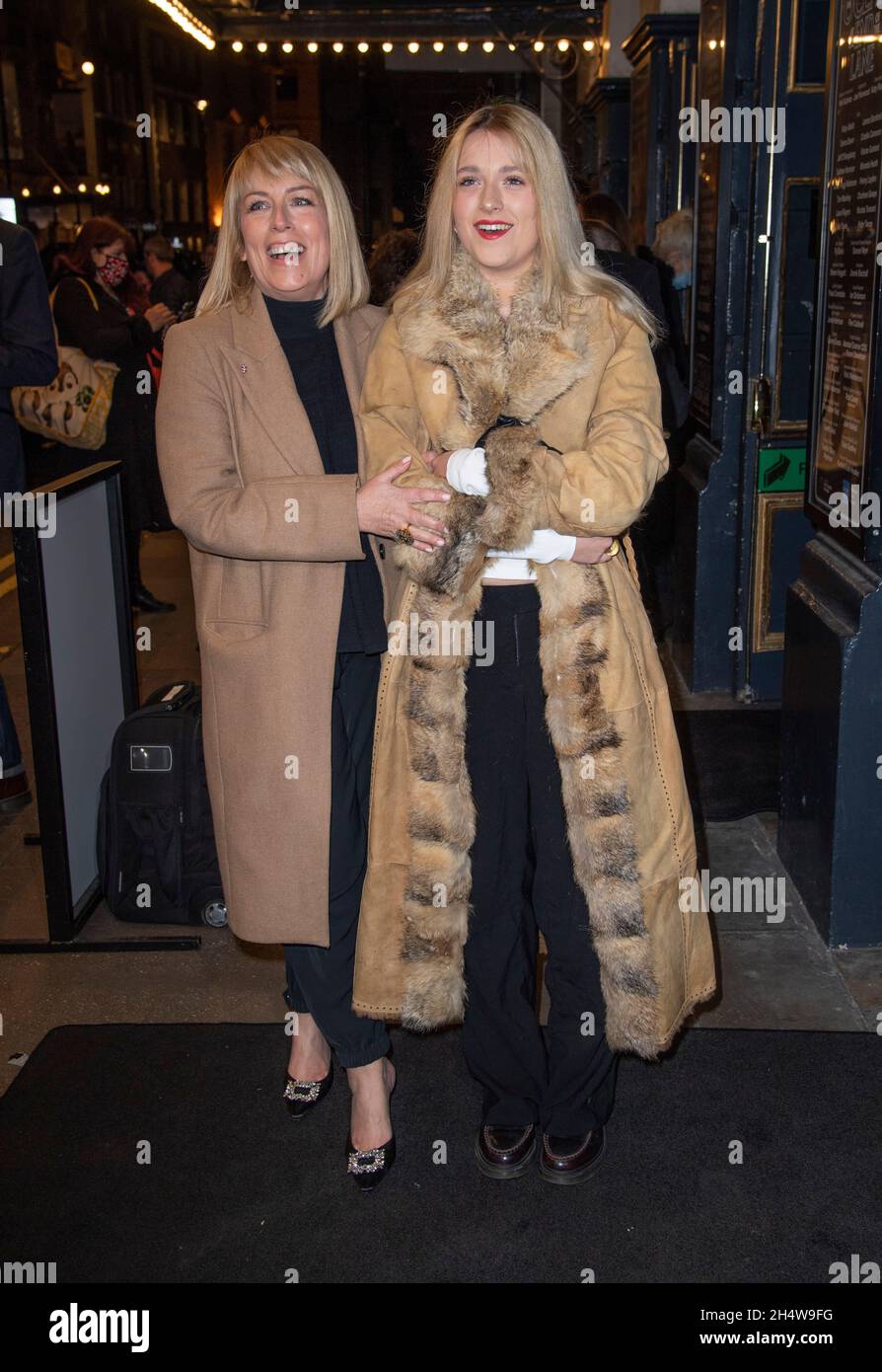 Fay Ripley and Daughter attend the West End premiere of National ...