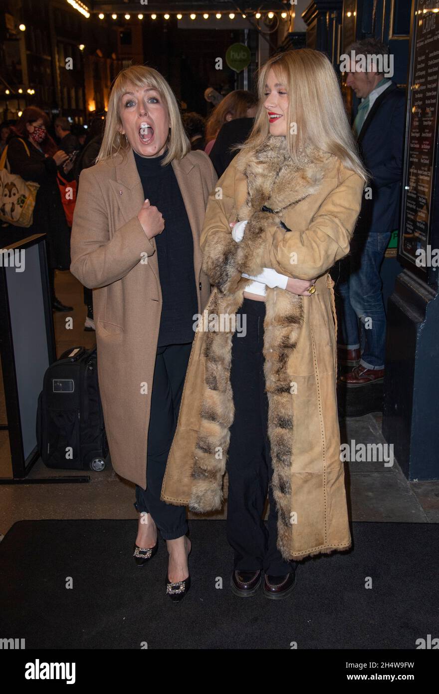 Fay Ripley and Daughter attend the West End premiere of National ...