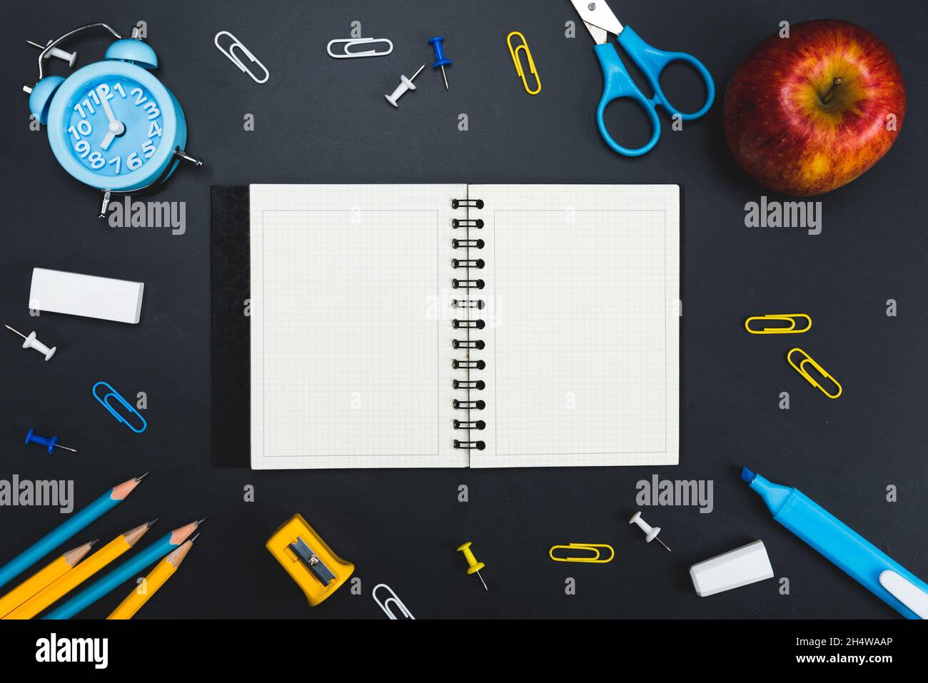 Background education concept. Back to school with copy space Stock ...